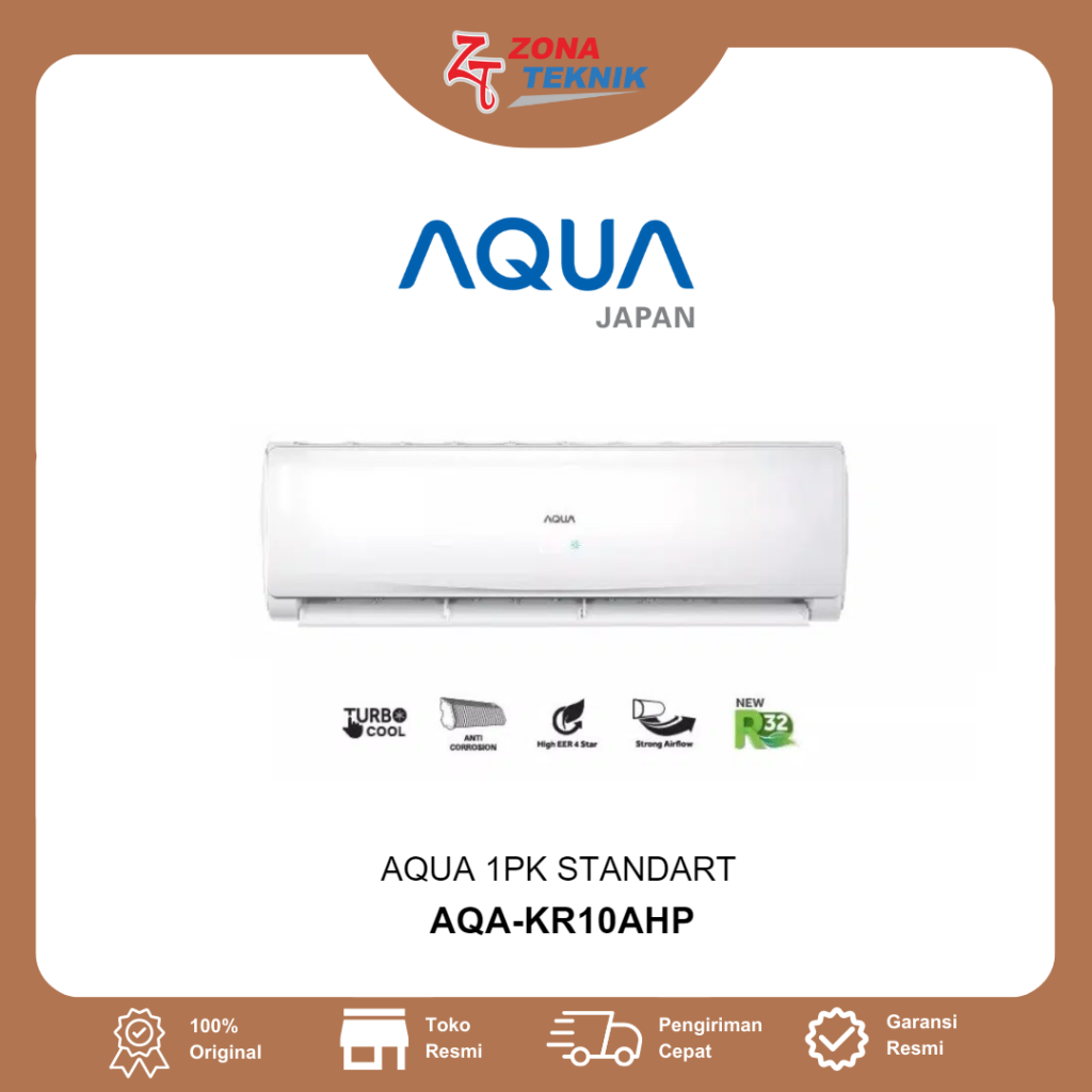 HARGA AC BARU AQUA AQA-KR10AHQ 1PK STANDART